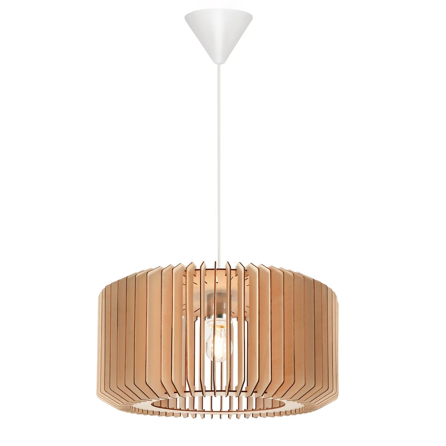 Nordlux Exclusive Asti 50 Pendant Light in Natural Wood