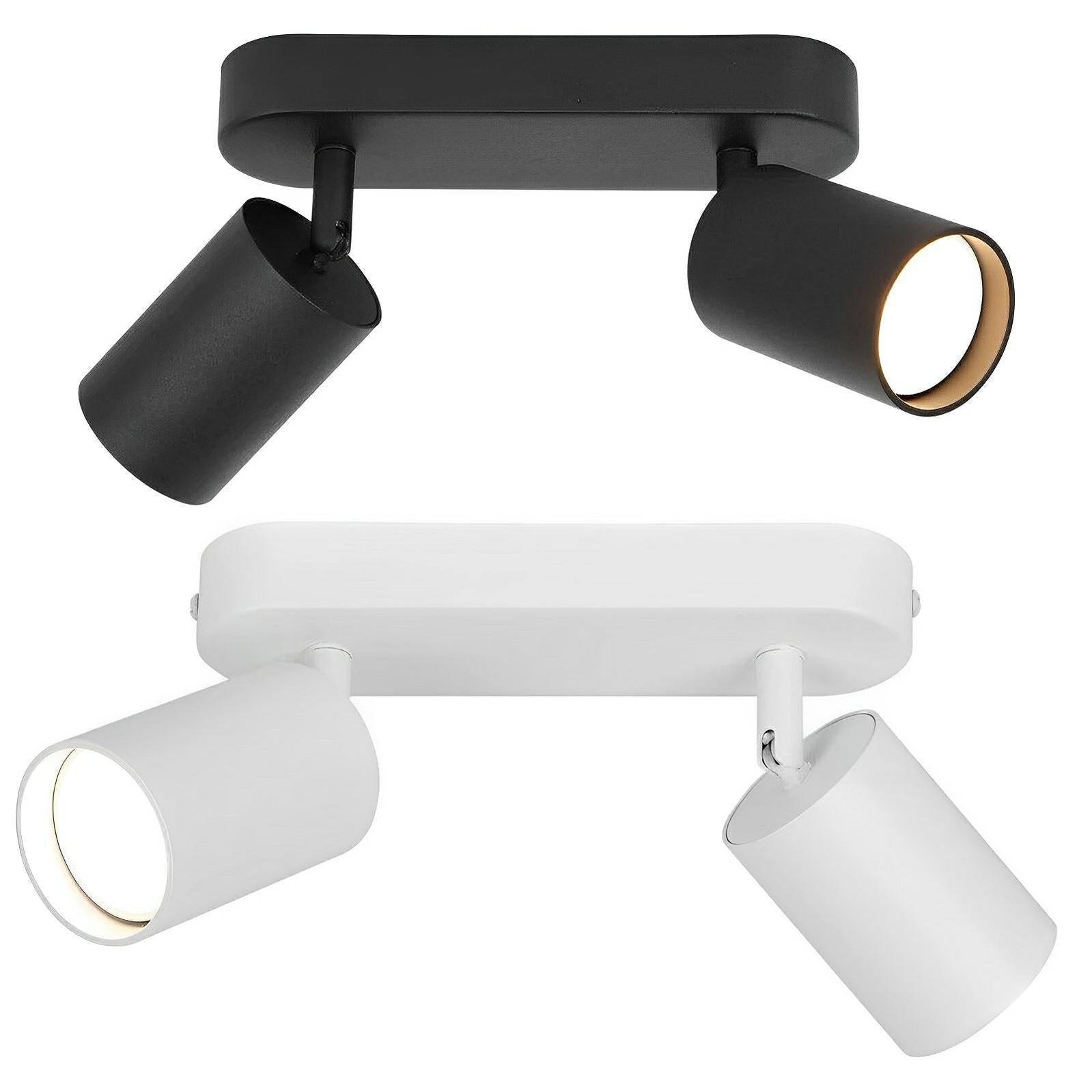 Echo 2 Head 10w LED Spot Light Series GU10 | The Lighting Outlet
