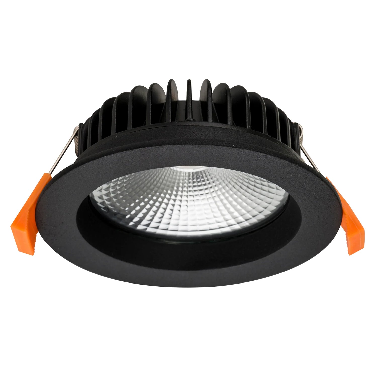 Semi Deep Recessed LED Downlight 12w in Black or White Havit Commercia ...