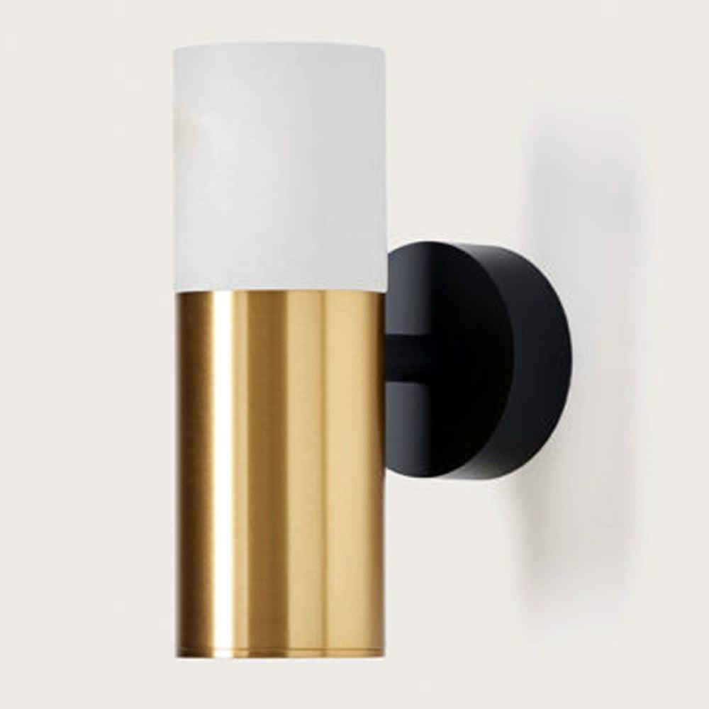 Lind Indoor LED Wall Light 5w Matt Black/Matt Brass - The Lighting ...