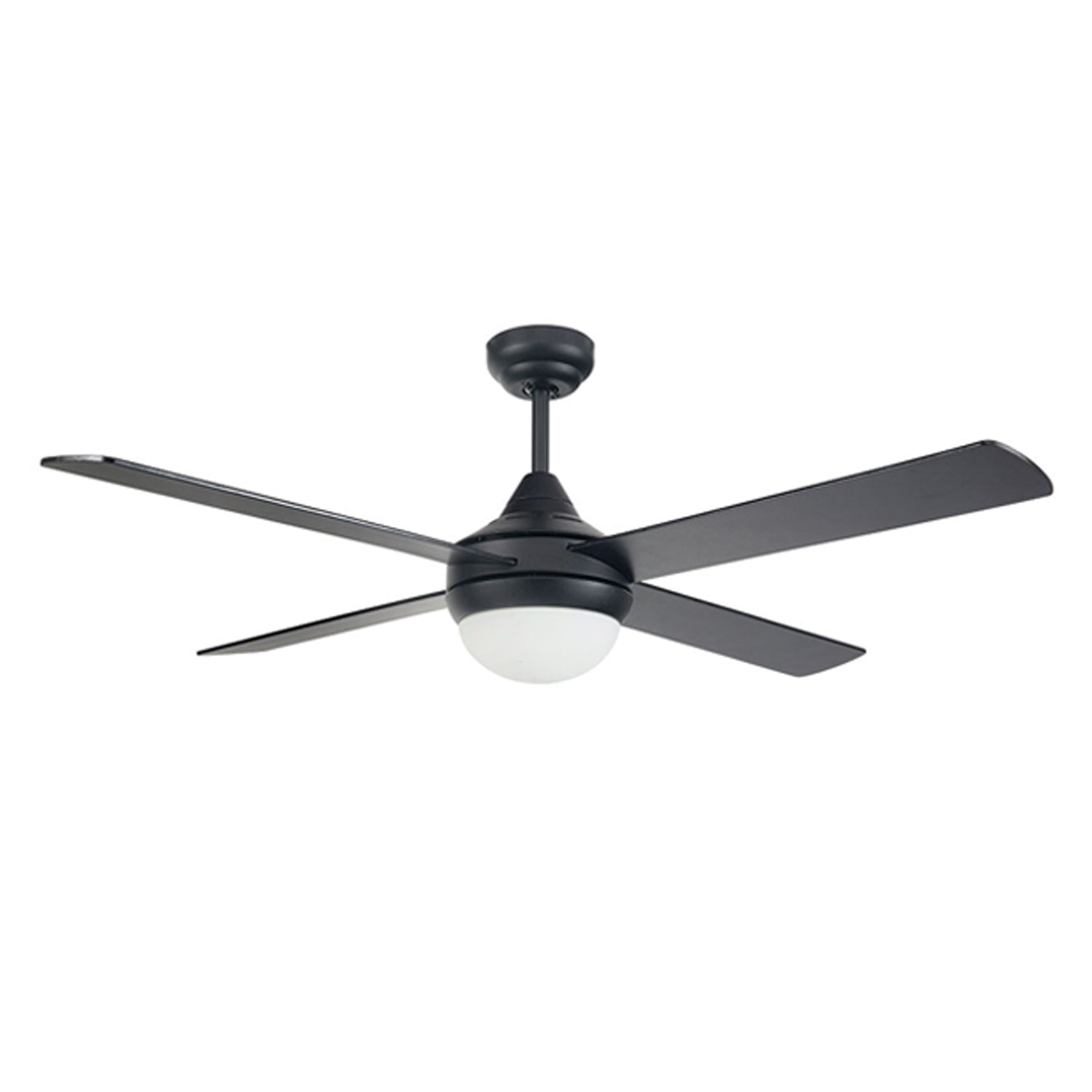 52" Tempo Plus Ac Ceiling Fan White With Light 22279/05R Brilliant Lig ...