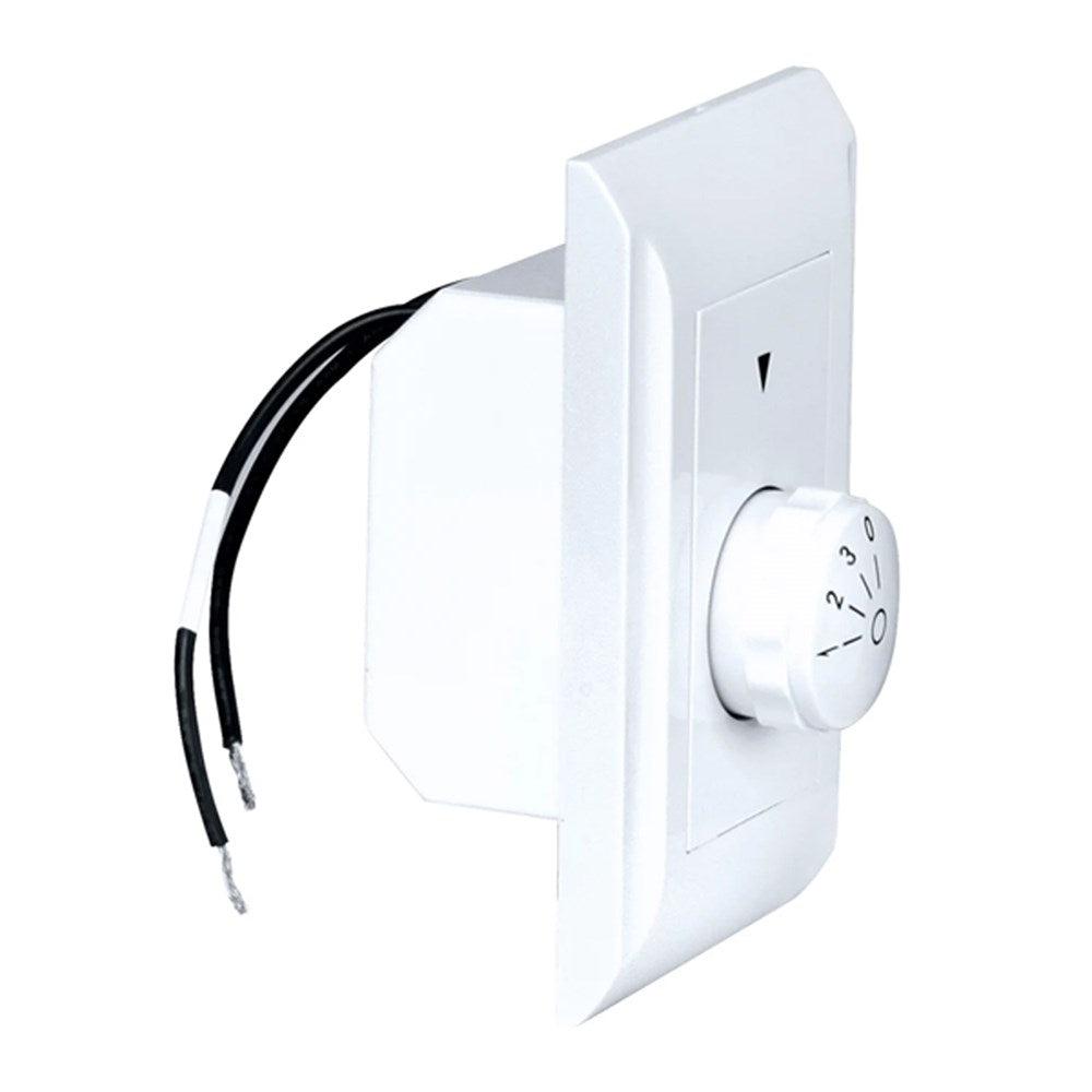 Multi Fan Wall Controller 3 Speed White - The Lighting Outlet NZ