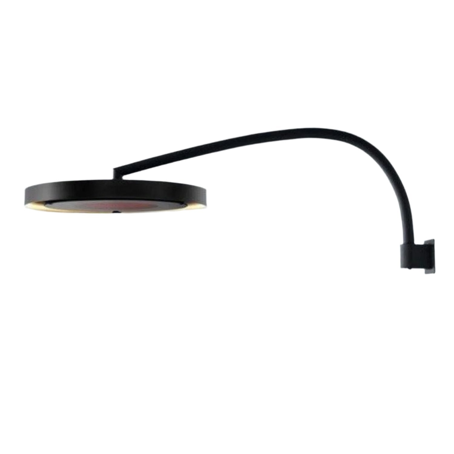 Bromic Eclipse Electric Wall Mount Pole in Black - The Lighting Outlet NZ