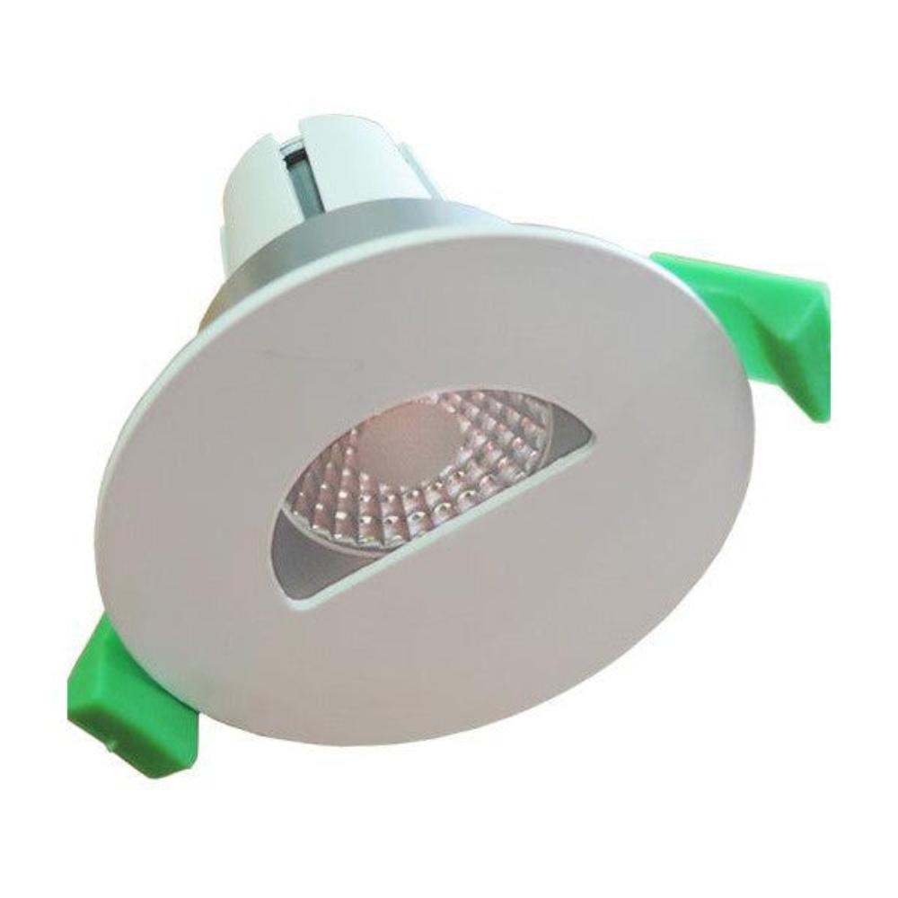 Arc Downlight Fitting Matt White Round Fixed Semi Circular Ø85 Cla Lig ...