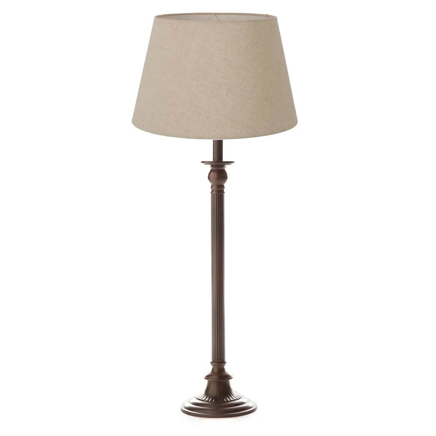 Chelsea Table Lamp 1x40w B22 in Brass, Dark Brass or Silver Base Emac ...