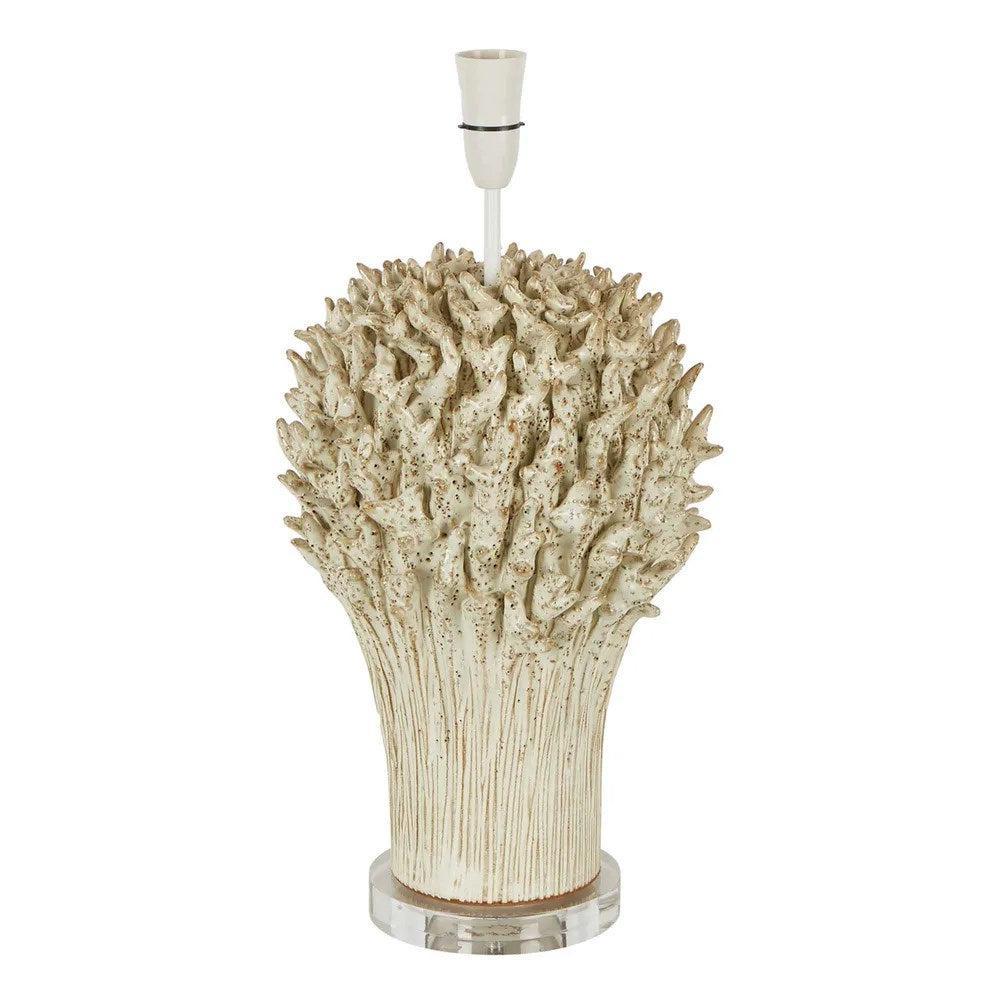 Staghorn Coral Ceramic Table Lamp Base in Blue or White - The Lighting ...