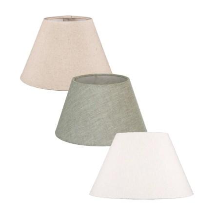 Accessories - Double Extra Small Taper Linen Lamp Shade (8x5x5) With E ...