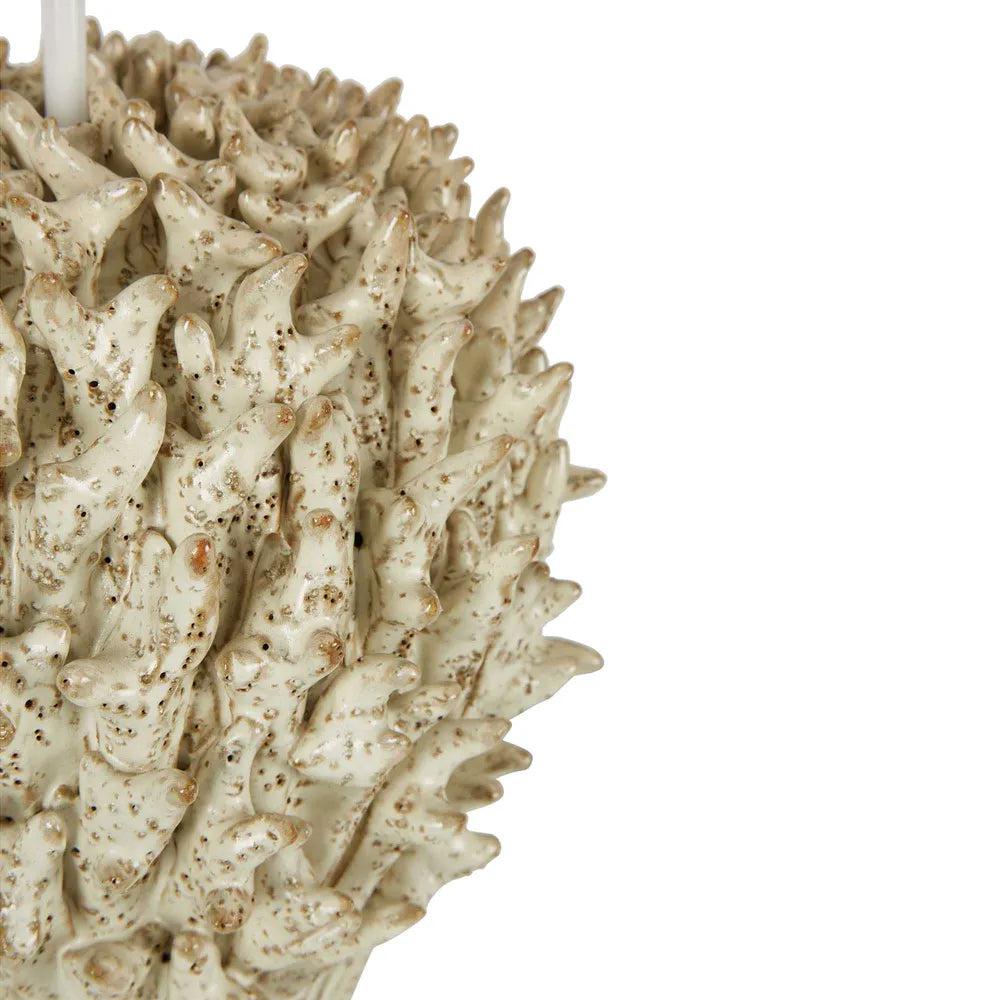 Staghorn Coral Ceramic Table Lamp Base in Blue or White - The Lighting ...