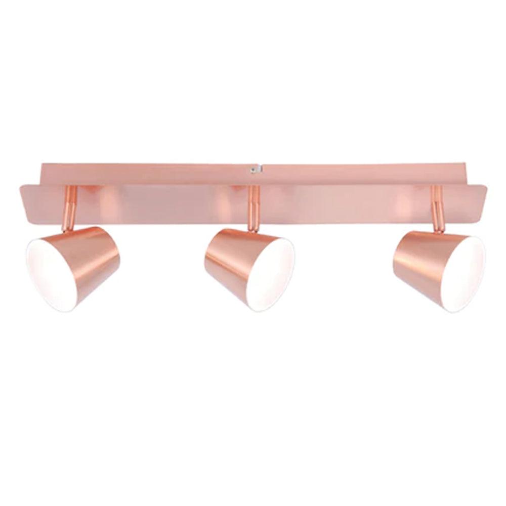 Glow Triple Spotlight in Copper Eurotech - GLOW-3-CO - The Lighting ...