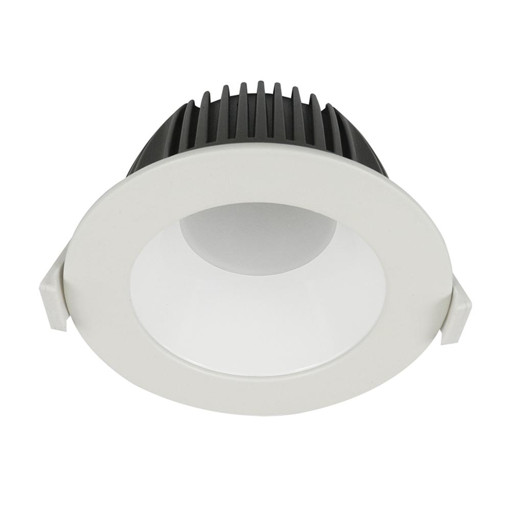Geo15Lg - 15W Led Downlight Low Glare Cct Switchable In White Eurotech ...