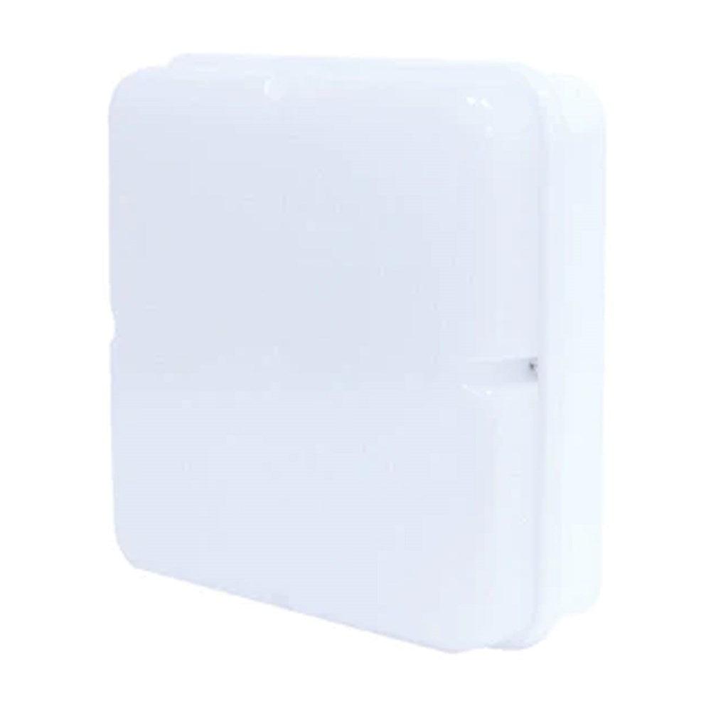 Burly Square Knockout LED Bulkhead CCT 13w White - The Lighting Outlet NZ
