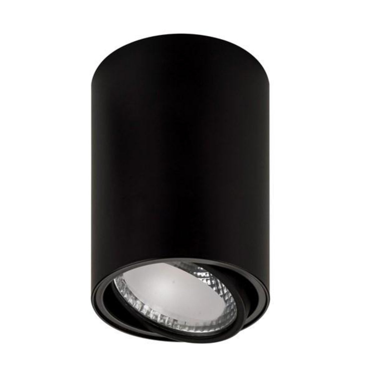 Surface Mounted Tilt LED Downlight Tri Colour 12w in Black or White ...
