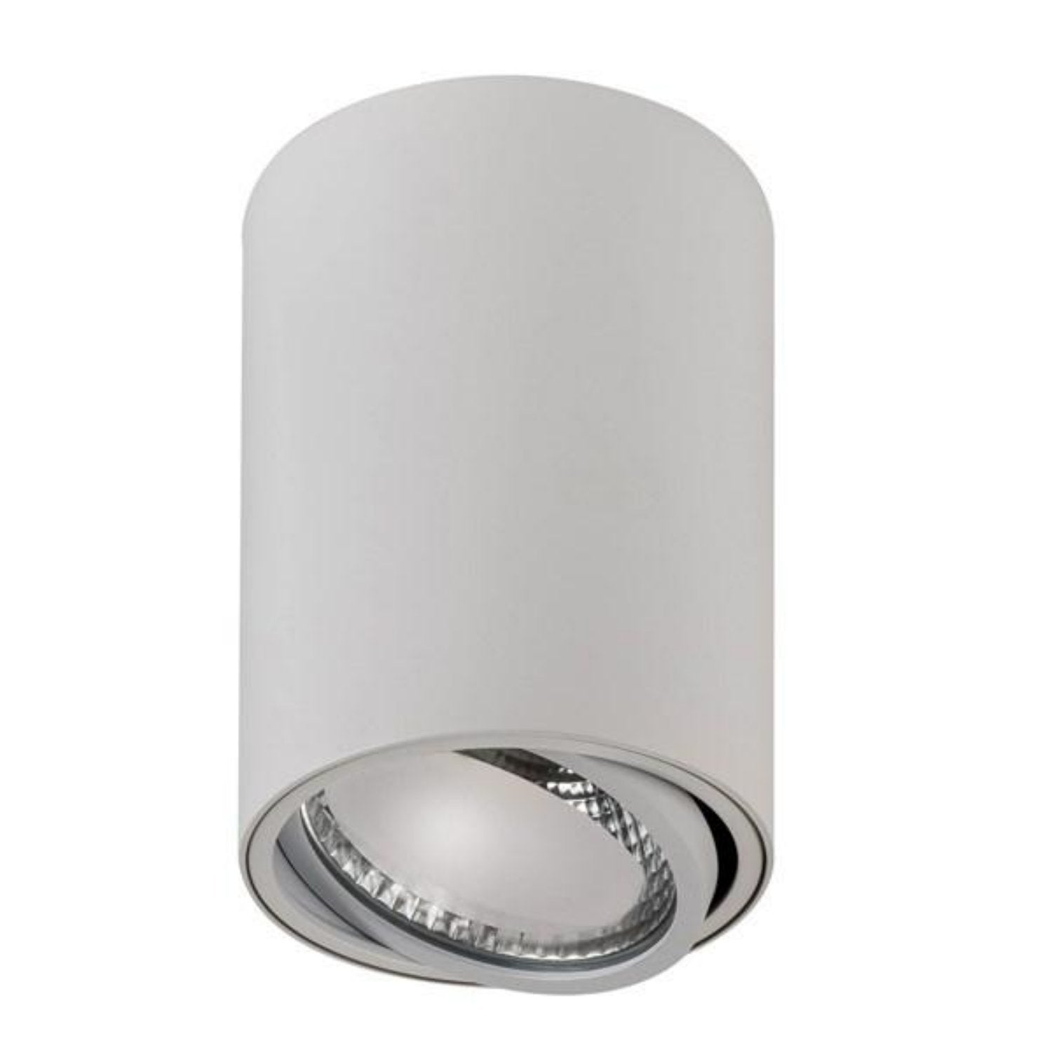 Surface Mounted Tilt LED Downlight Tri Colour 12w in Black or White ...