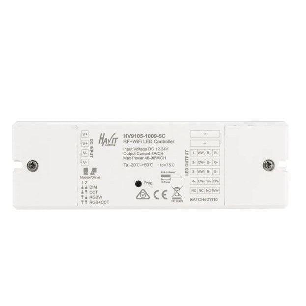 Wifi and RF LED Strip Receiver Havit Lighting - HV9105-1009-5C - The Lighting Outlet NZ