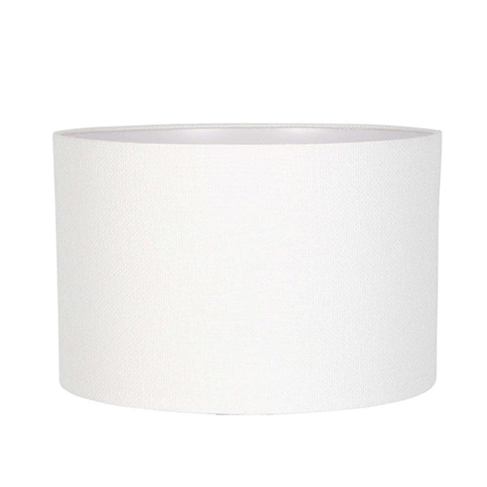 Acc. - Large Java Cylinder Lamp Shade White, Black - The Lighting Outlet NZ