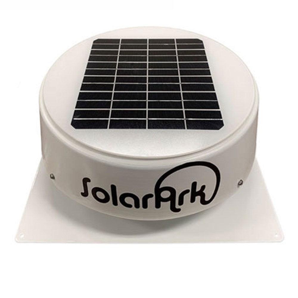 Solar Roof Compact Ventilator: North Facing Residential 10w in Black ...