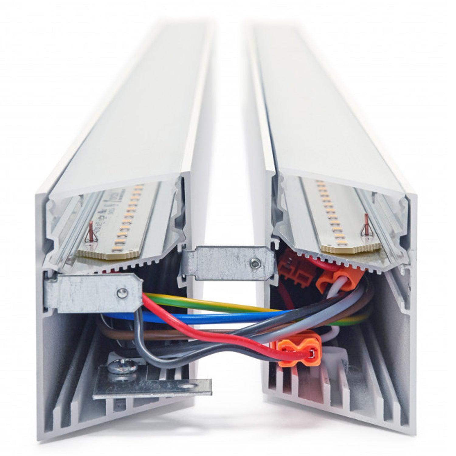 Mini Led Striplight Plug Together System 23W In Black/White Superlux L ...