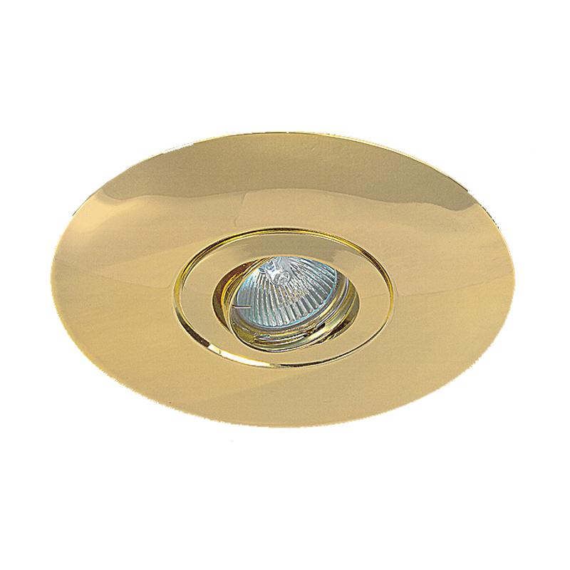 Large Flange Tilt Downlight Satin Chrome, White or Gold Superlux ...