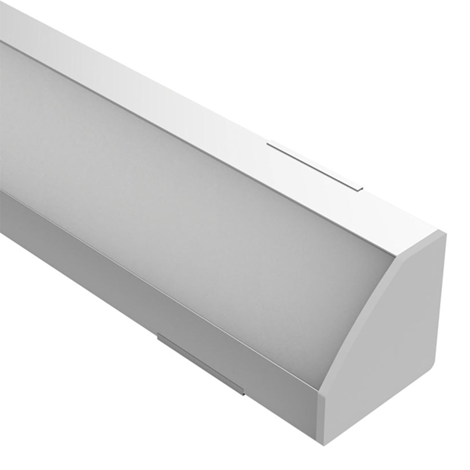 18mm x 18mm LED Channel 170 Medium Depth Corner Mount Profile in Black ...