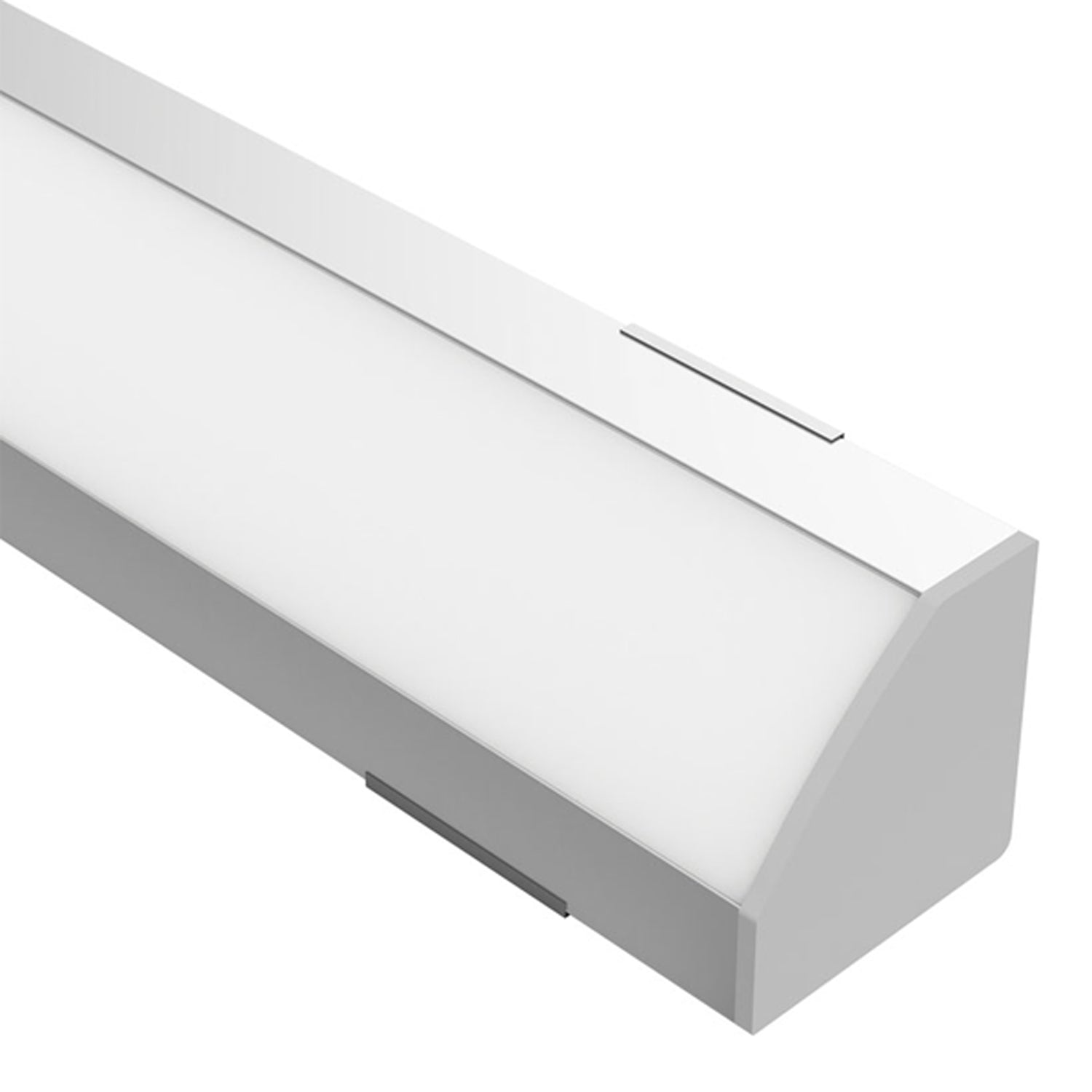 18mm x 18mm LED Channel 170 Medium Depth Corner Mount Profile in Black ...